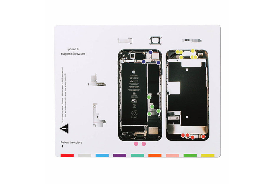 Repair Tools :: Repair Tools :: ScrewMat :: iPhone 8 Magnetic ScrewMat