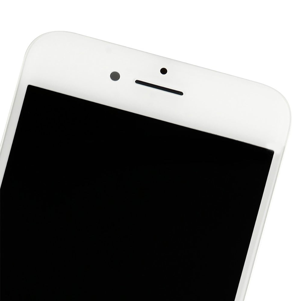 iphone screen all white