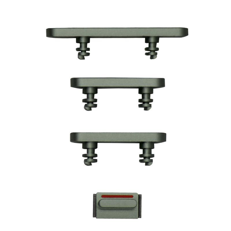 iPhone 12 Hard Button Set (Volume, Power, Mute) - Green