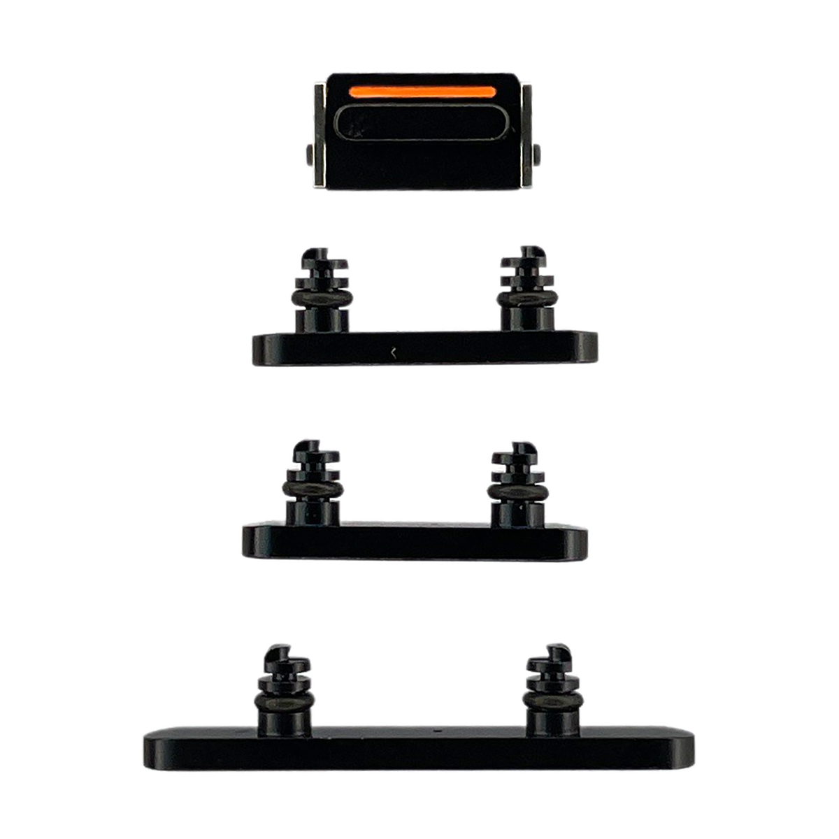 iPhone 13 Hard Button Set (Volume, Power, Mute) - Midnight