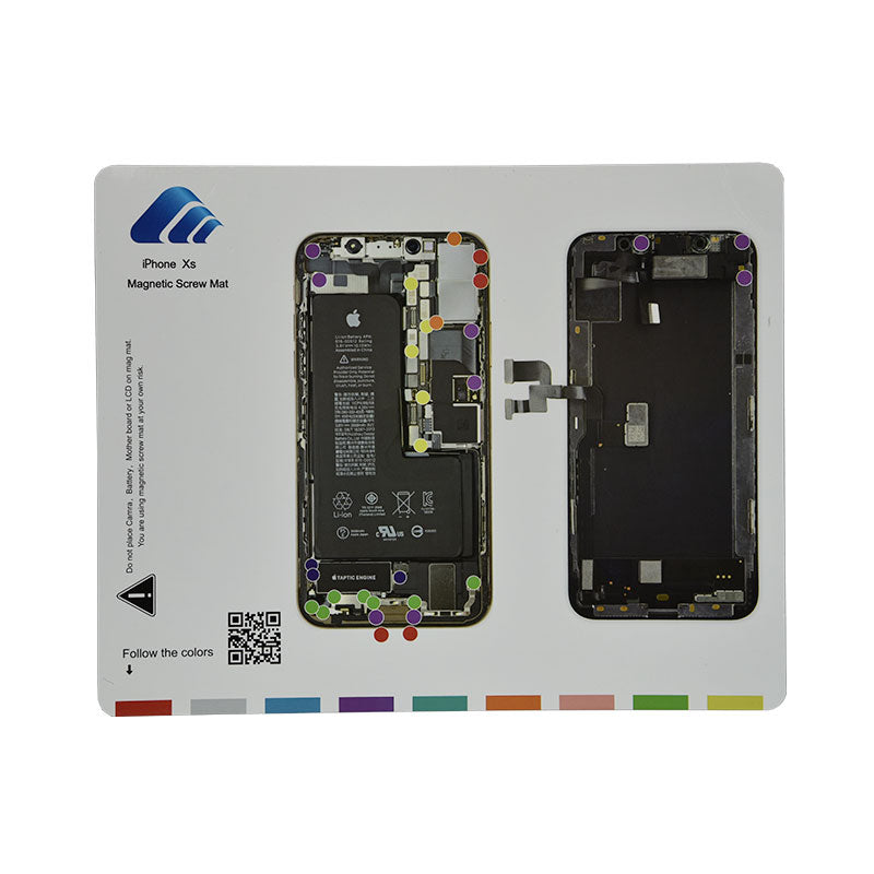 Repair Tools :: Repair Tools :: ScrewMat :: iPhone XS Magnetic ScrewMat